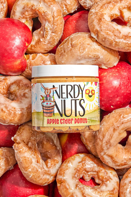 Apple Cider Donut Peanut Butter Treat | Nerdy Nuts