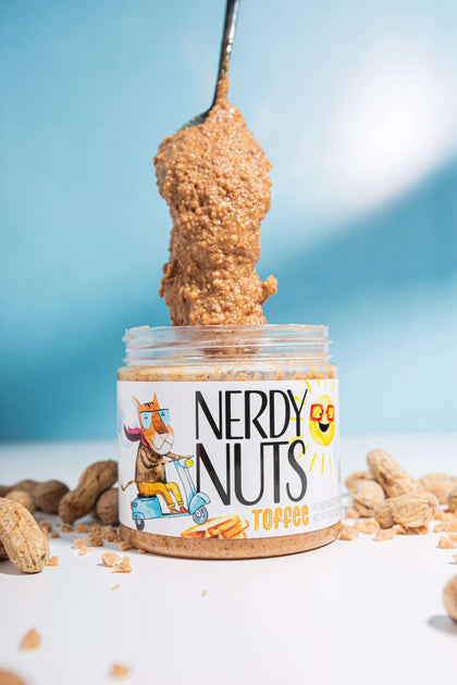 Toffee Peanut Butter | Nerdy Nuts | Nerdy Nuts