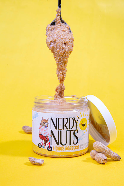 Honey-Roasted Peanut Butter | Nerdy Nuts | Nerdy Nuts