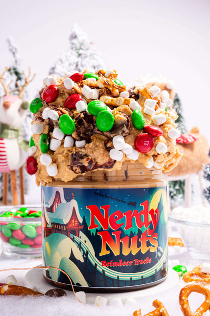 Reindeer Tracks Peanut Butter Treat | Nerdy Nuts