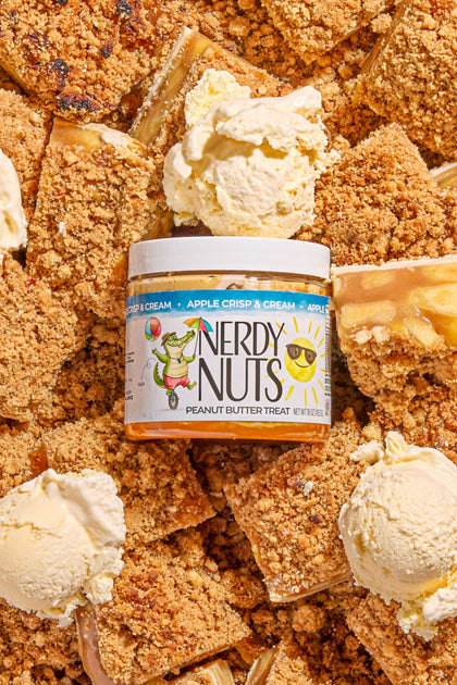 Apple Crisp & Cream Peanut Butter Treat | Nerdy Nuts