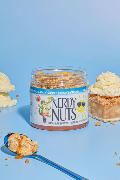 Apple Crisp & Cream Peanut Butter Treat | Nerdy Nuts