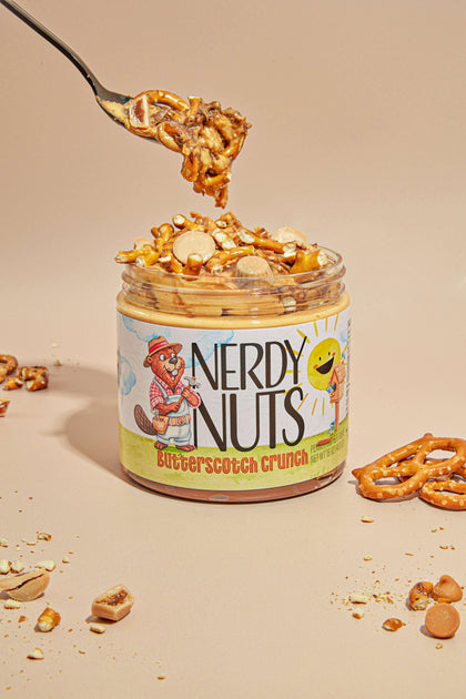Butterscotch Crunch Peanut Butter Treat | Nerdy Nuts