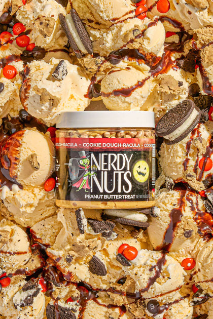 Cookie Dough-racula Peanut Butter Treat | Nerdy Nuts