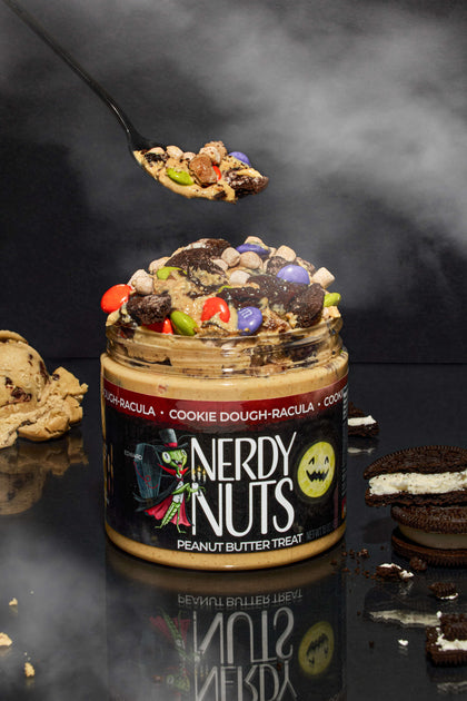 Cookie Dough-racula Peanut Butter Treat | Nerdy Nuts