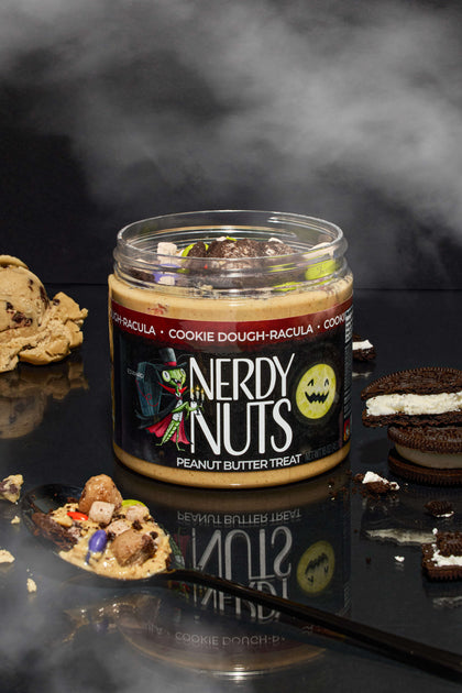 Cookie Dough-racula Peanut Butter Treat | Nerdy Nuts