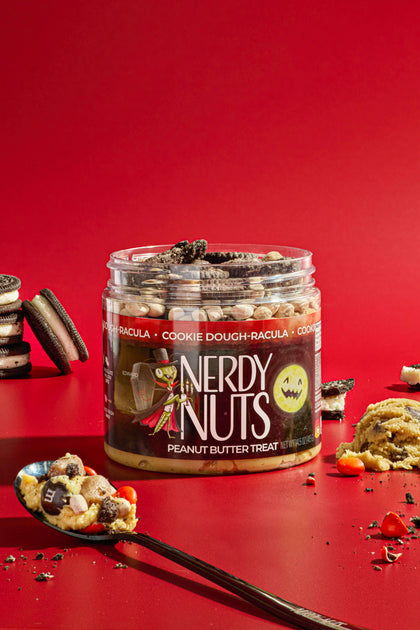 Cookie Dough-racula Peanut Butter Treat | Nerdy Nuts