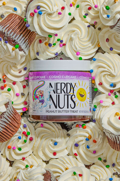 Cosmo Cupcake Peanut Butter Treat | Nerdy Nuts