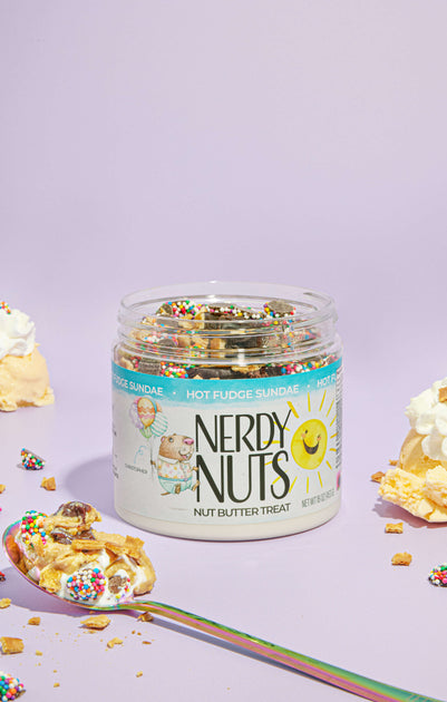 Hot Fudge Sundae Nut Butter Treat | Nerdy Nuts