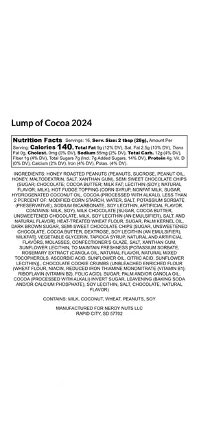 Lump of Cocoa Peanut Butter Treat | Nerdy Nuts