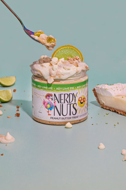 Key Lime Pie Peanut Butter Treat | Nerdy Nuts