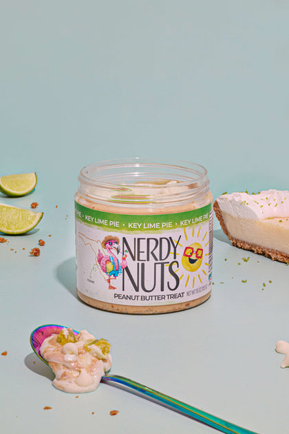 Key Lime Pie Peanut Butter Treat | Nerdy Nuts