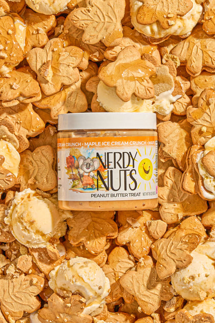 Maple Ice Cream Crunch Peanut Butter Treat | Nerdy Nuts