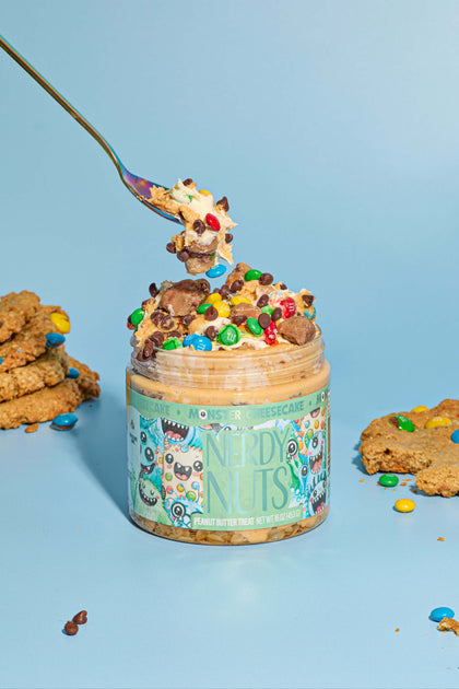Monster Cheesecake Peanut Butter Treat | Nerdy Nuts