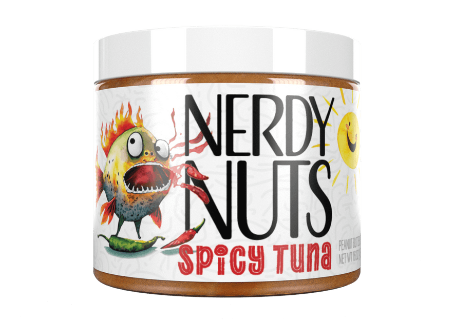 Spicy Tuna Label | Nerdy Nuts