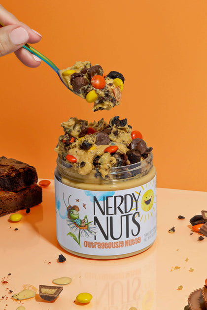 Outrageously Nutty Peanut Butter Treat | Nerdy Nuts