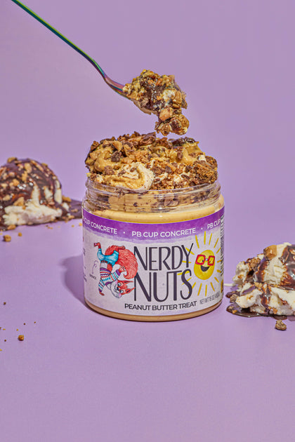 PB Cup Concrete Peanut Butter Treat | Nerdy Nuts