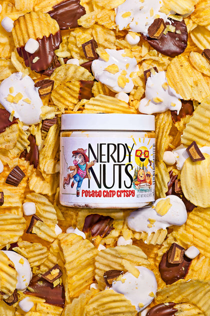 Potato Chip Crispy Peanut Butter Treat | Nerdy Nuts