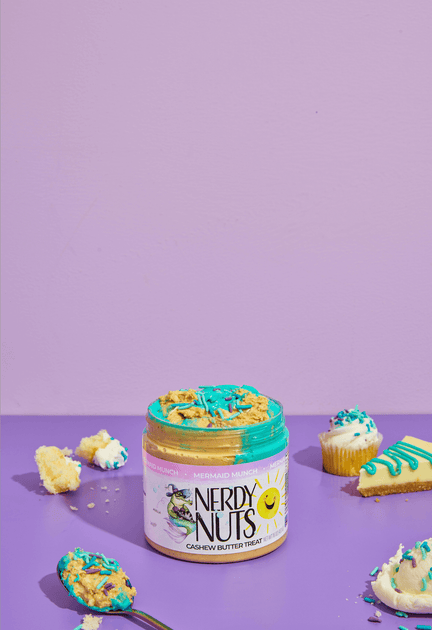Mermaid Munch Cashew Butter Treat | Nerdy Nuts