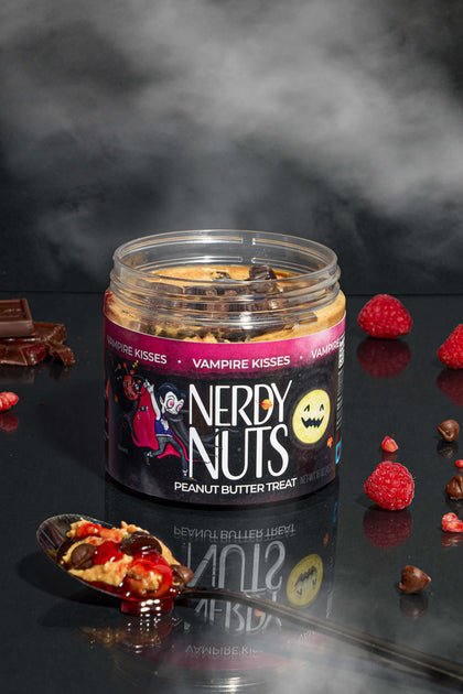 Vampire Kisses Peanut Butter Treat | Nerdy Nuts