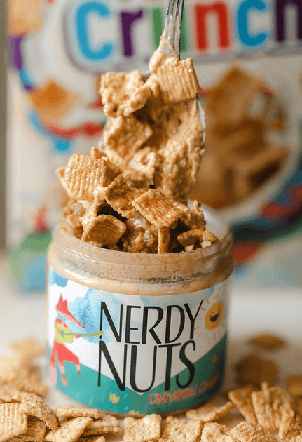 Cinnamon Crunch Peanut Butter Treat | Nerdy Nuts