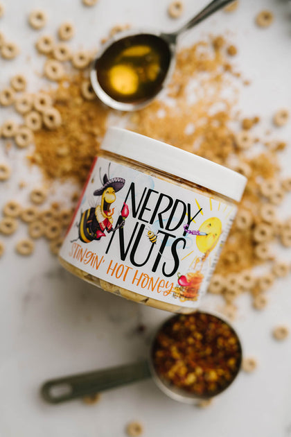 Stingin' Hot Honey Peanut Butter Treat | Nerdy Nuts